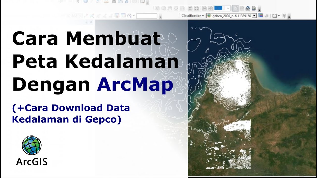 ArcGIS | Cara Membuat Peta Kedalaman Dengan ArcMap - YouTube