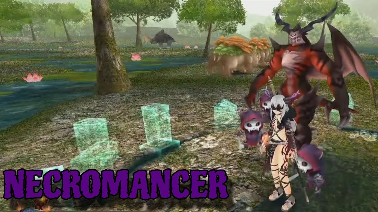 New Necromancer Skills Preview - Toram Online - YouTube