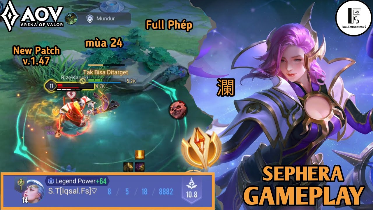 Sephera Fortune Teller Mid Gameplay (Arena of Valor) - Iqsal ...