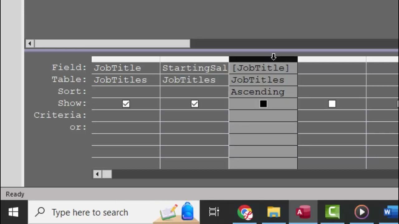 Microsoft Access: Modifying a Lookup field by adding a column to a drop down list - YouTube