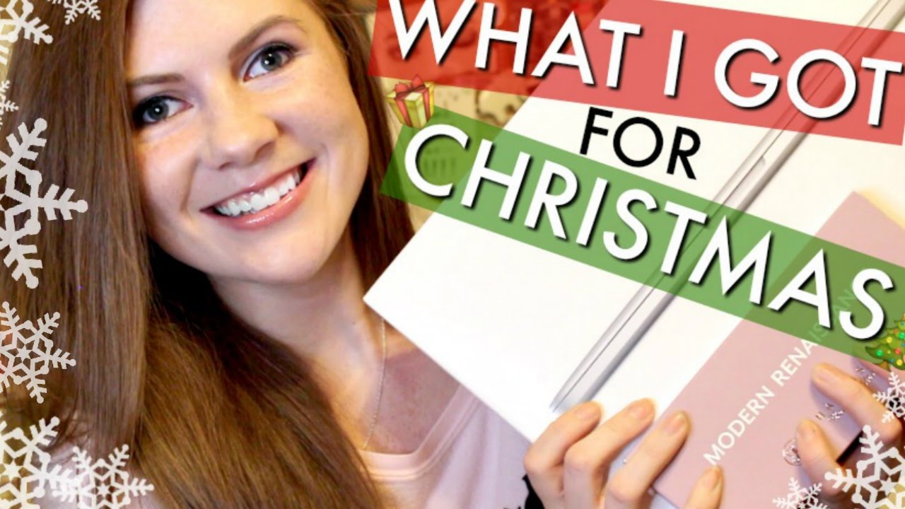 WHAT I GOT FOR CHRISTMAS 2016!! || Kristen Kelley - YouTube
