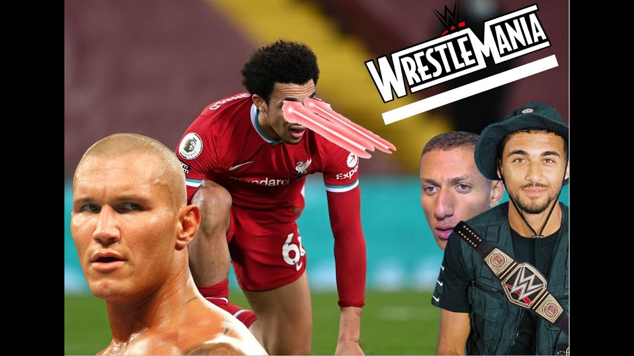 Trent thinking he's on WrestleMania! - YouTube