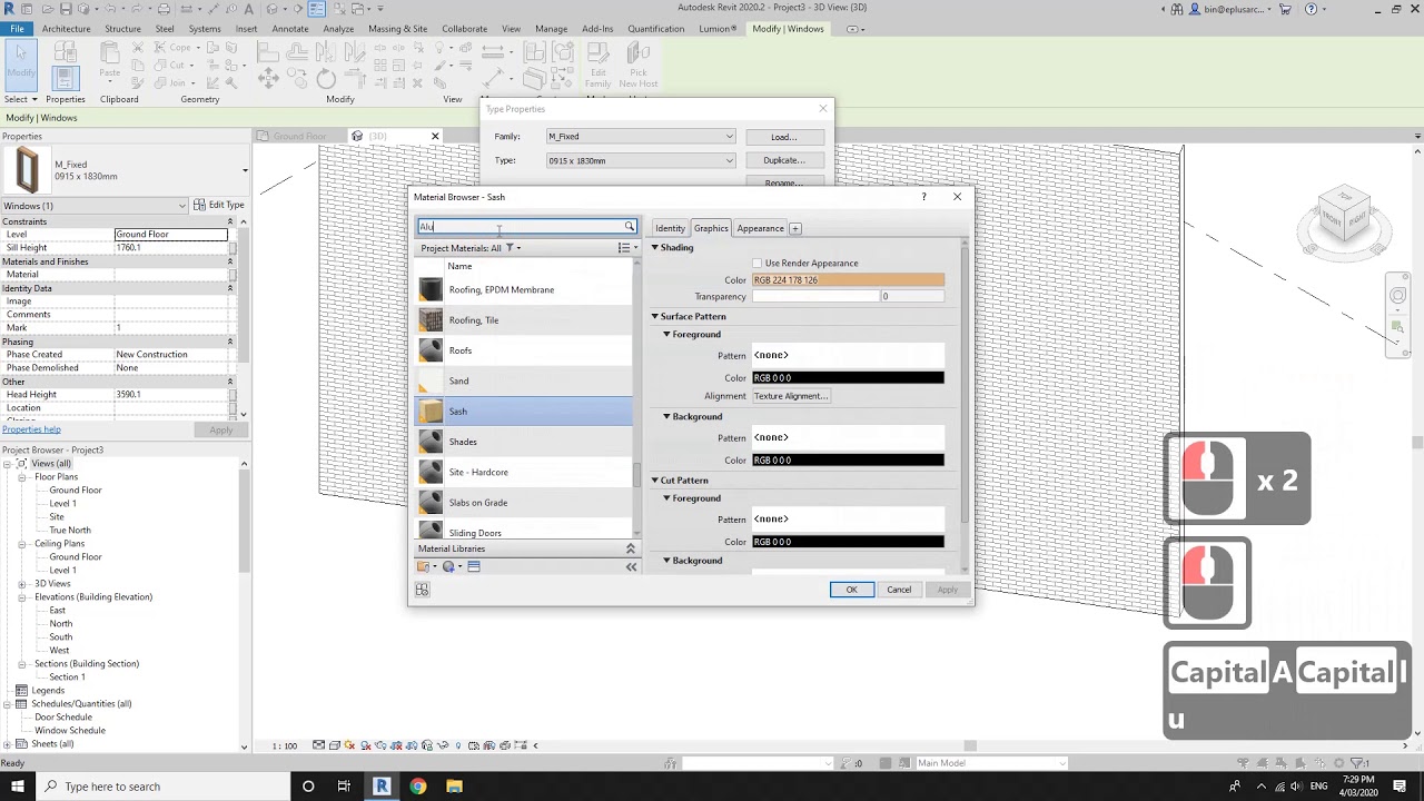Revit Tips Copy And Paste Material Name YouTube revit-tips-copy-and-paste-material-name-youtube