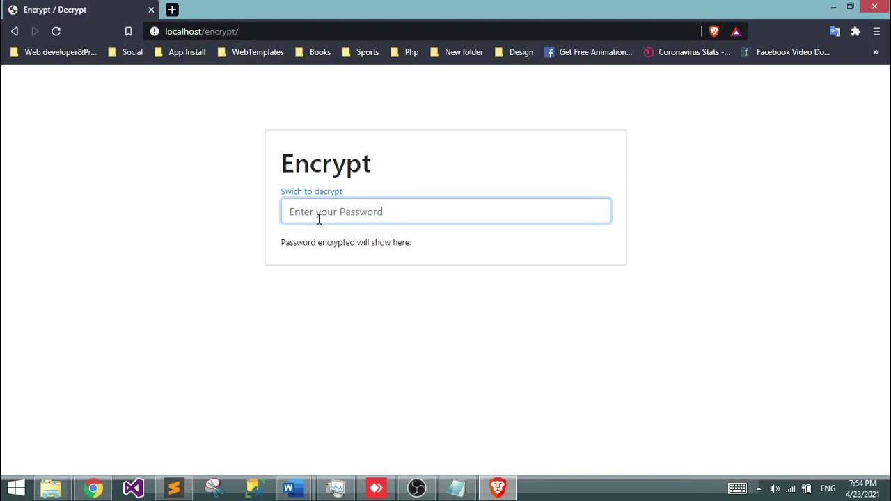 How to Encrypt and Decrypt (PASSWORD) with PHP - YouTube