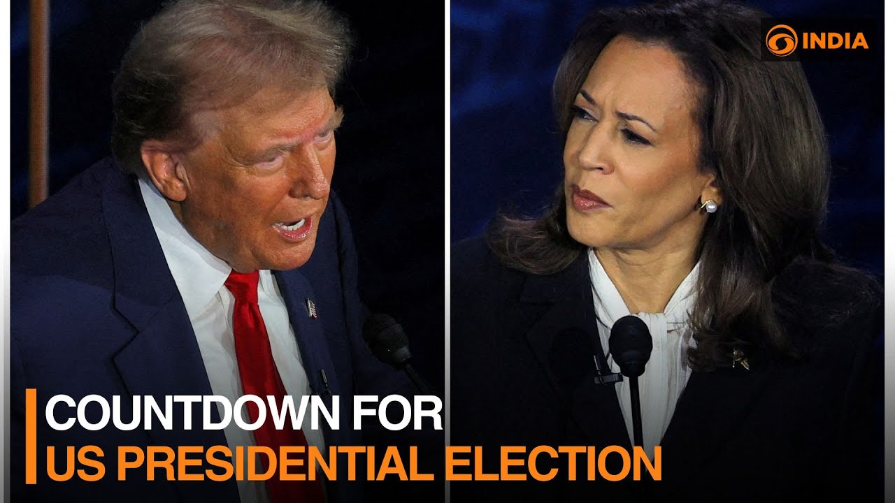 Countdown for US Presidential Election and more | DD India News Hour ...