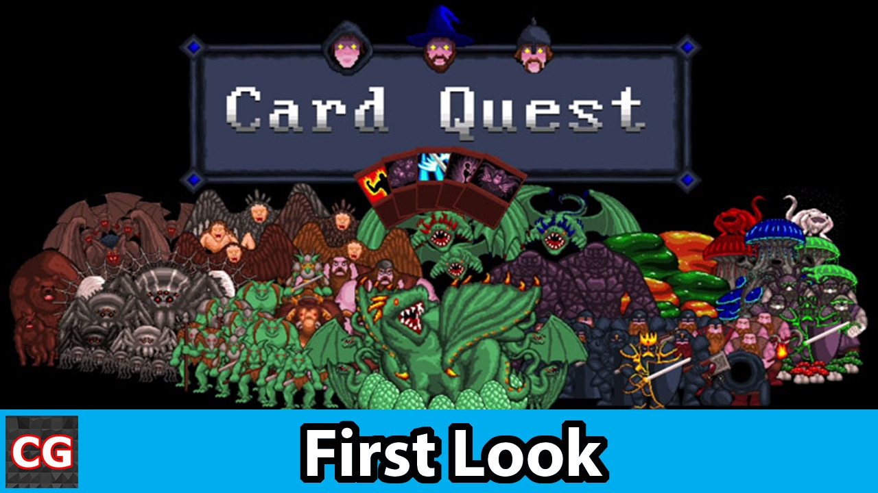 Indie Game First Look: Card Quest | EXCELLENT CARD COMBAT - YouTube