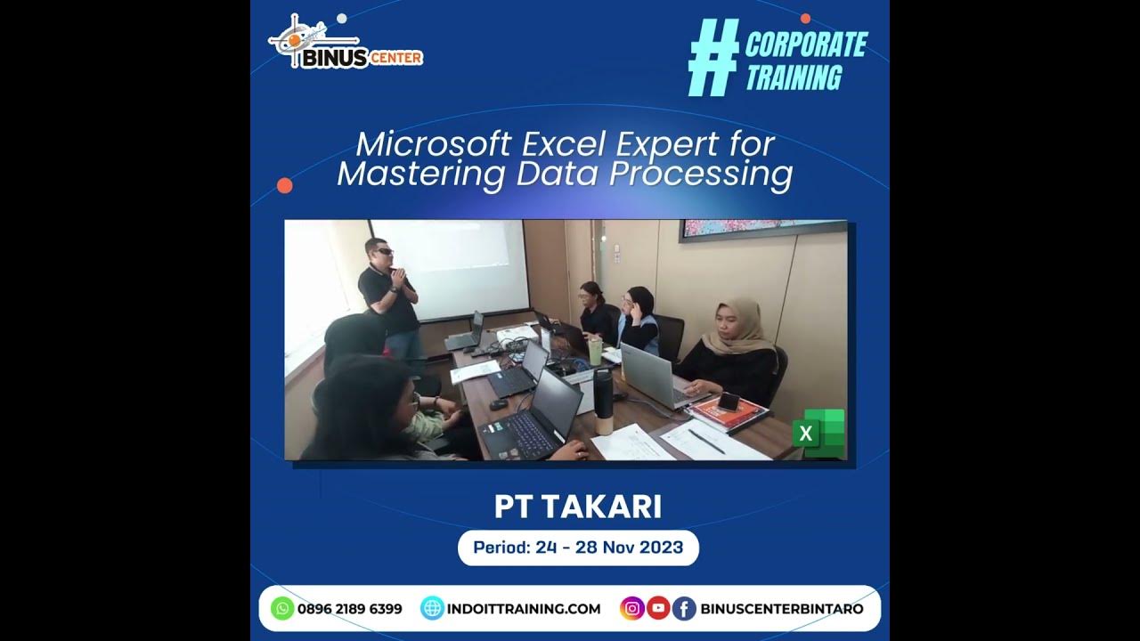 Dokumentasi PT Takari: Microsoft Excel Expert for Mastering Data ...