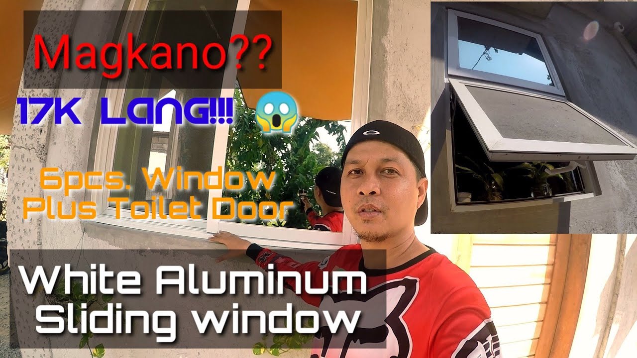 Presyo ng Sliding Window (White) - YouTube