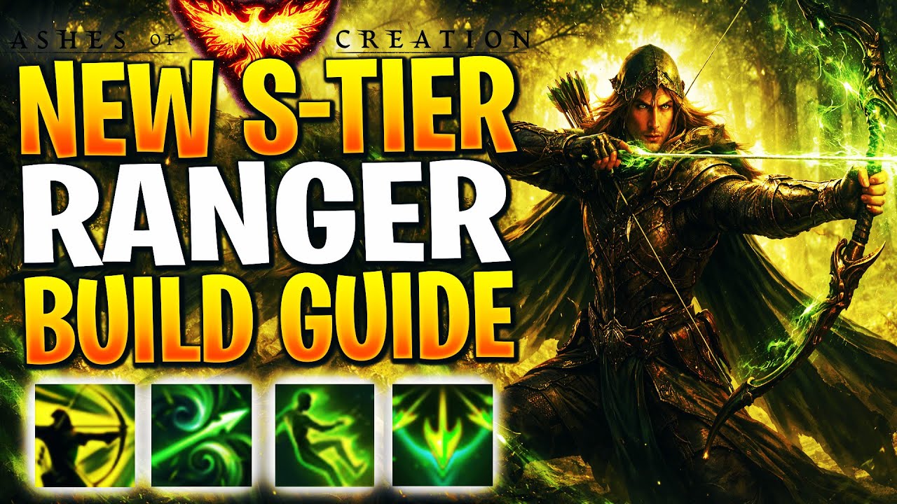 THE HIGHEST DPS RANGER BUILD IN 2026! Ashes of Creation Ranger Build ...