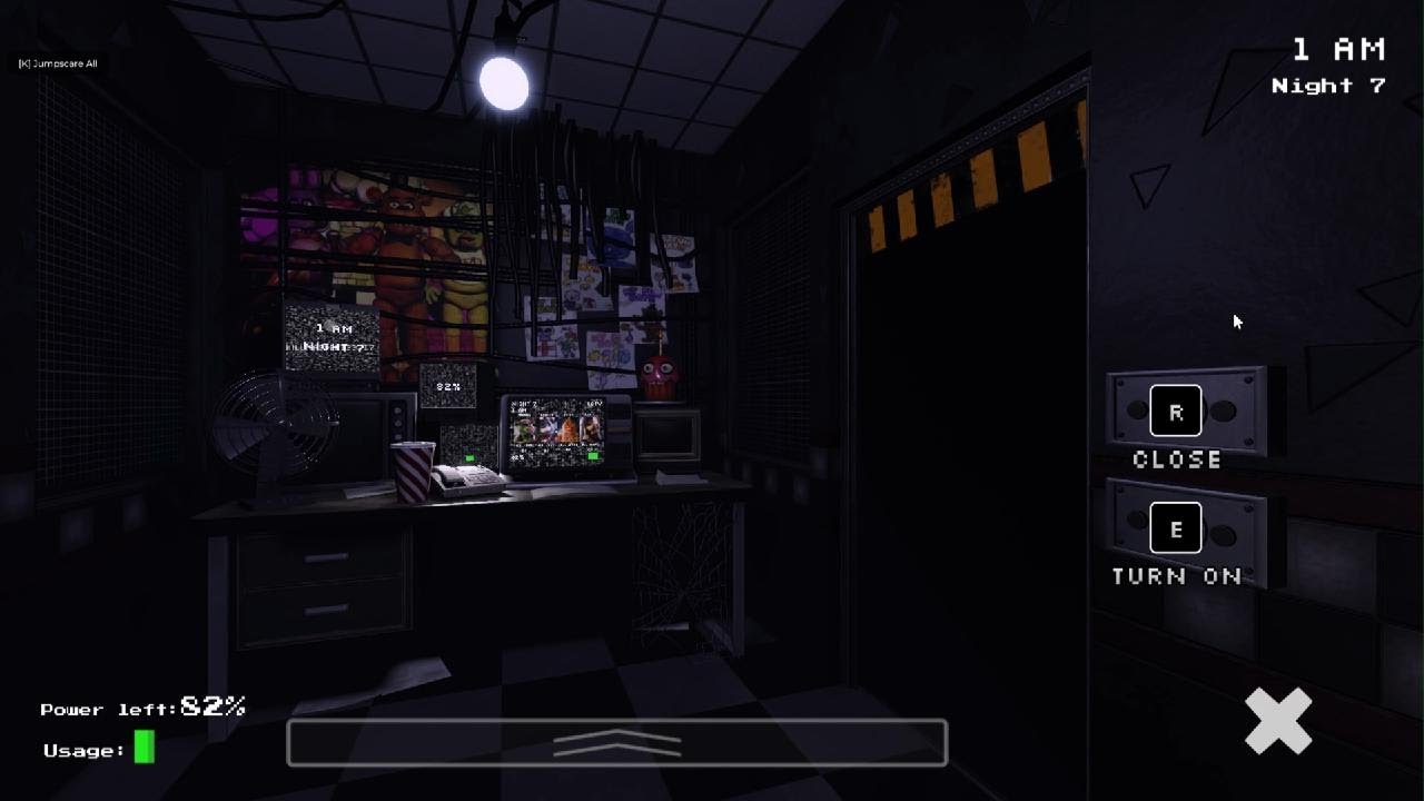 Fnaf 1 coop 4/20 with gum - YouTube