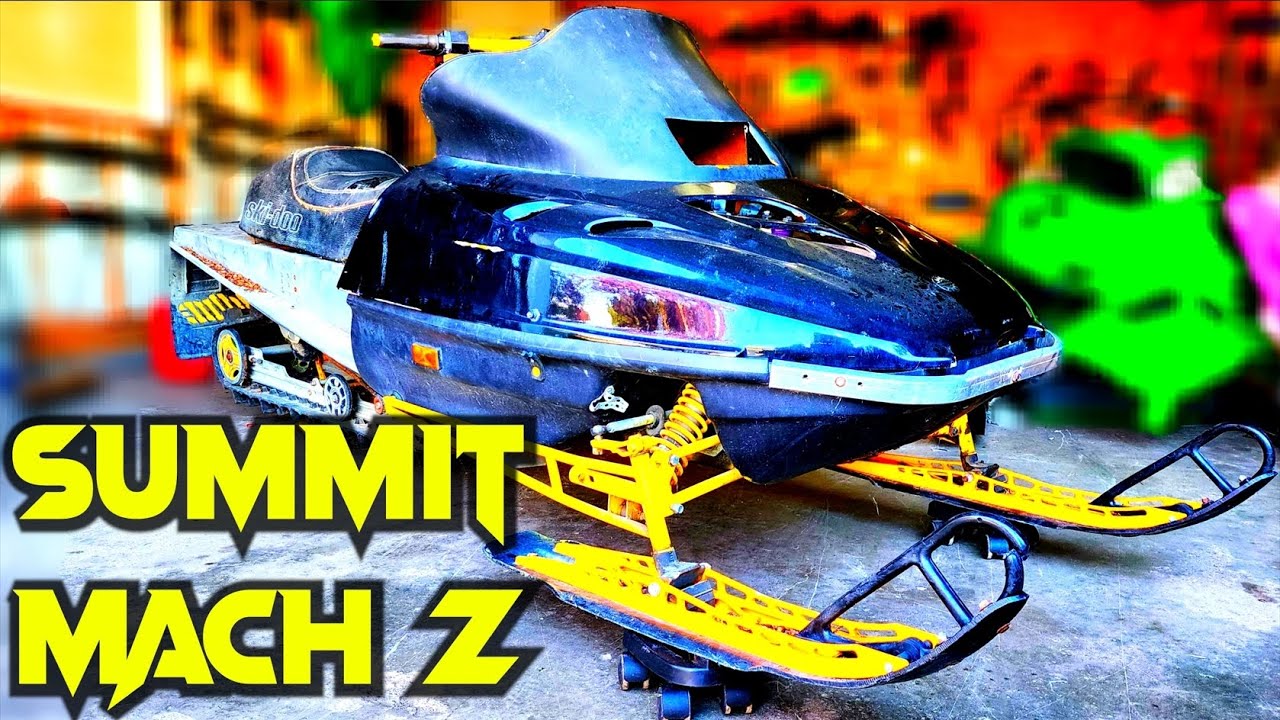 Ski-Doo SUMMIT MACH Z Sled Build - YouTube