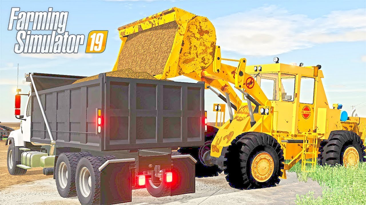 HAULING 12 TONS OF DIRT FROM MUD PIT - NEBRASKA LANDS SEASONS FS19 ...