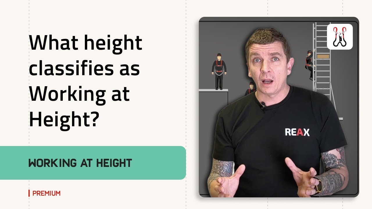 What height classifies as Working at Height? | Work at Height Safety ...