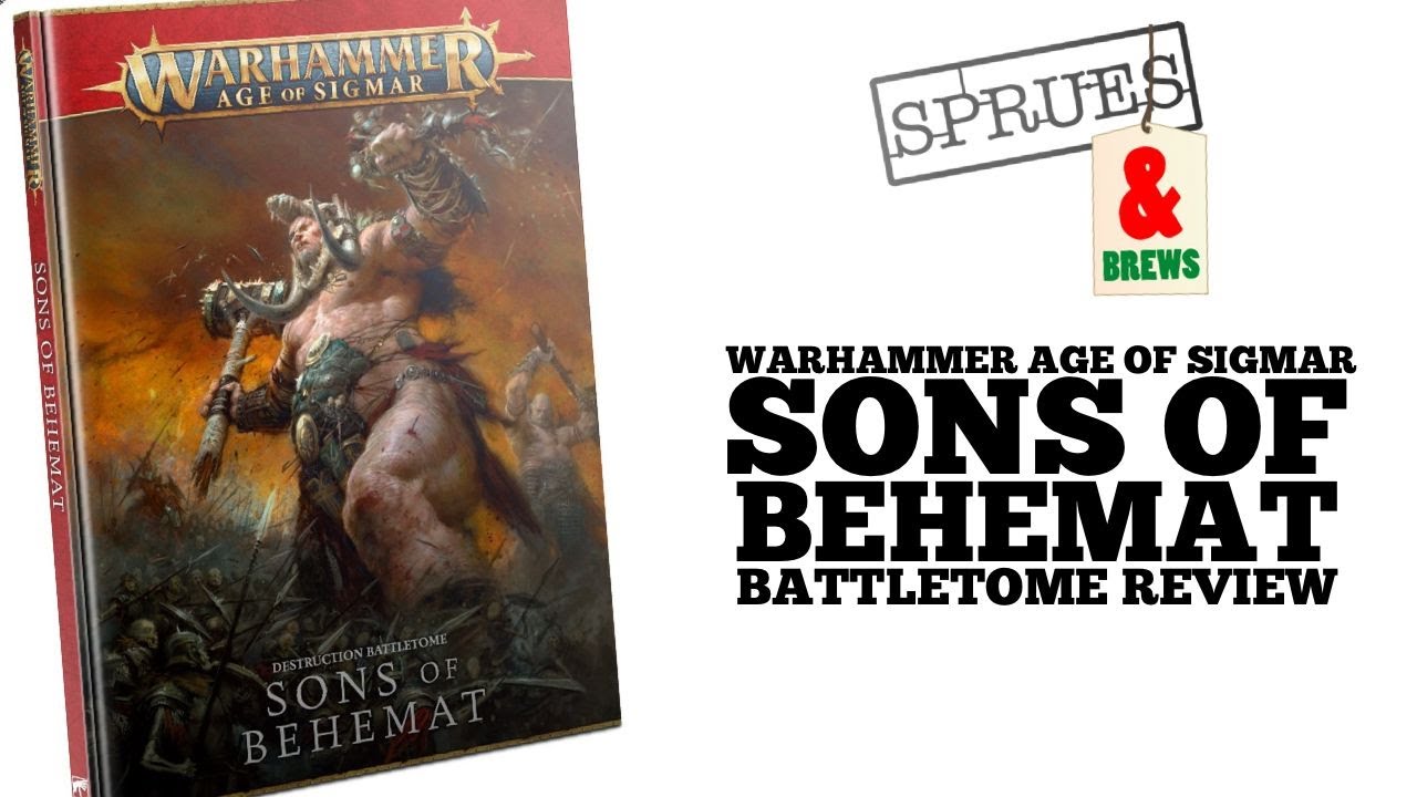 New Sons of Behemat Battletome 2022 Review - Warhammer Age of Sigmar ...