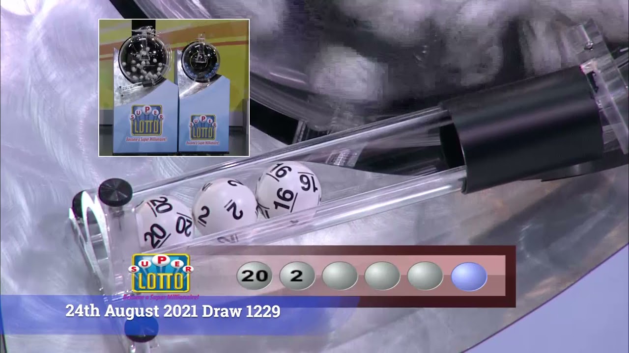 Super Lotto Draw 1229 08242021 - YouTube