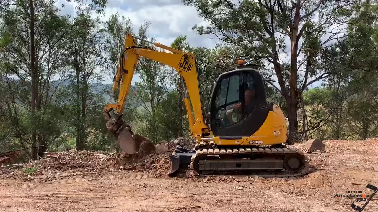 JCB 8080 (8T) EXCAVATOR - YouTube