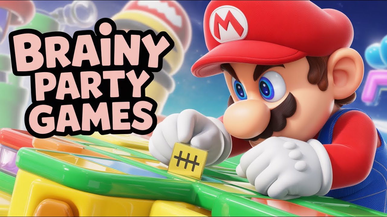 The Genius of Super Mario Party's Brainy Minigames - YouTube