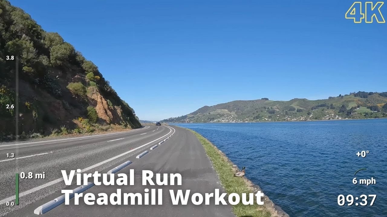 Sunny Spring Run by the Water Virtual Run | Virtual Running Videos ...
