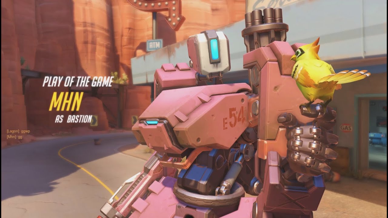 Overwatch Bastion AMAZING Play of the Game! - YouTube