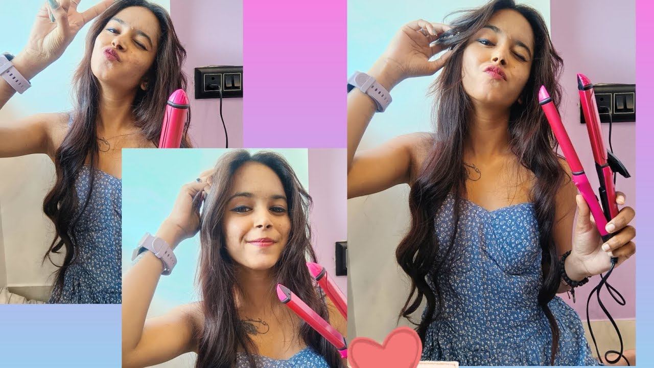 I Ordered 2 in 1 straightener plus Curler In just 208 Rupees ...😲😵😱😲 ...