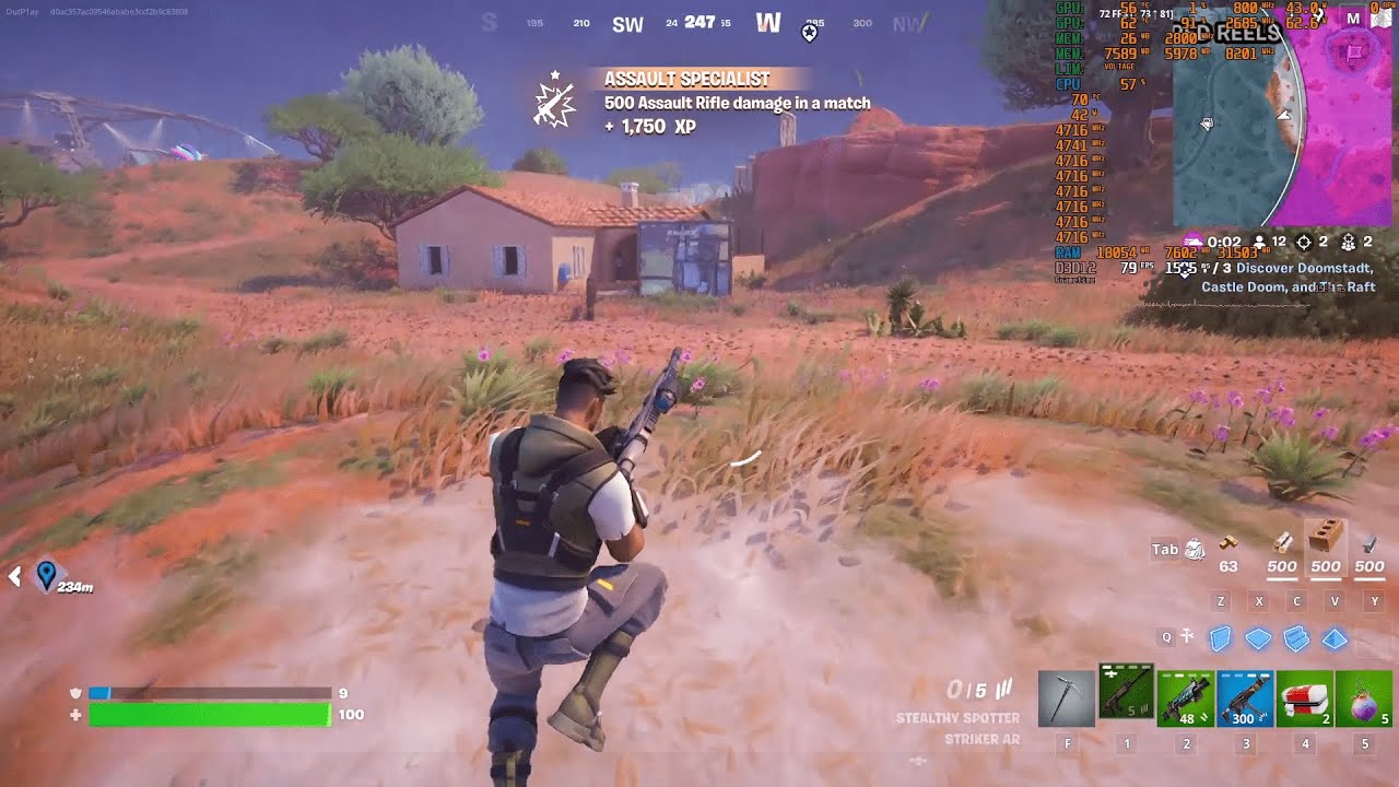 Fortnite | Epic Setting | Lenovo LOQ 15 - Ryzen 7 8845HS + RTX 4060 ...
