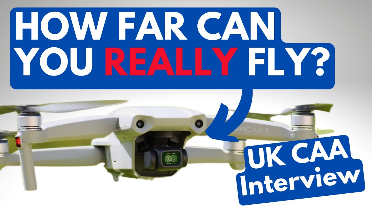 CAA vs VLOS: How far they REALLY want you to fly your drone!? CAA ...