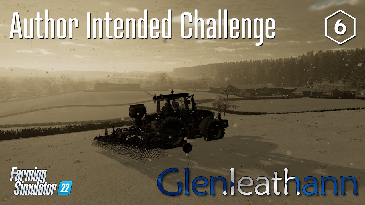 #AuthorIntendedChallenge Ep.06 - Hibernating through the Winter | FS22 ...