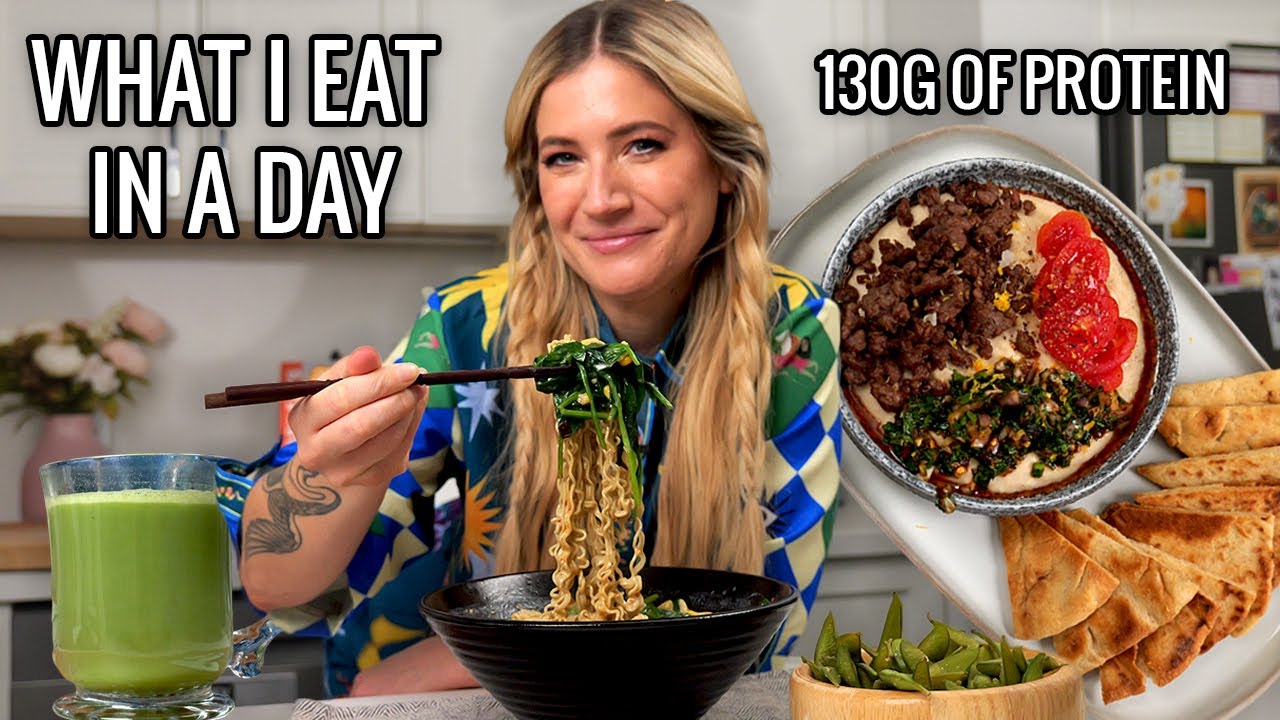 A Realistic Day of High Protein Meals (Vegan Recipes that taste AMAZING ...