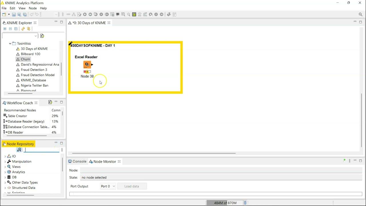 Day 1 - Excel Reader Node - 30 Days of KNIME - YouTube