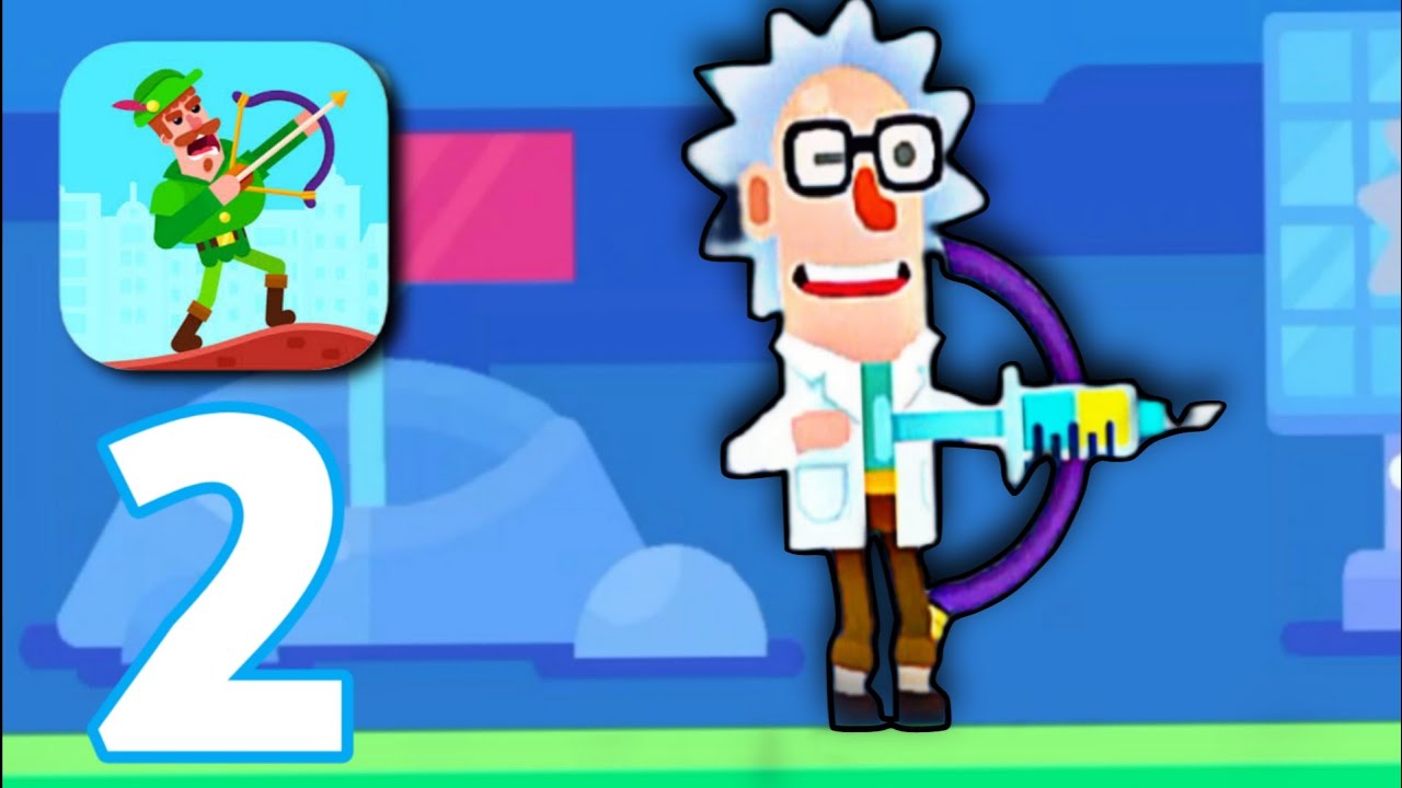 Bowmaster - Gameplay Walkthrough Part 2 - Doctor (iOS, Android)#bowmaster#tapgameplay - YouTube