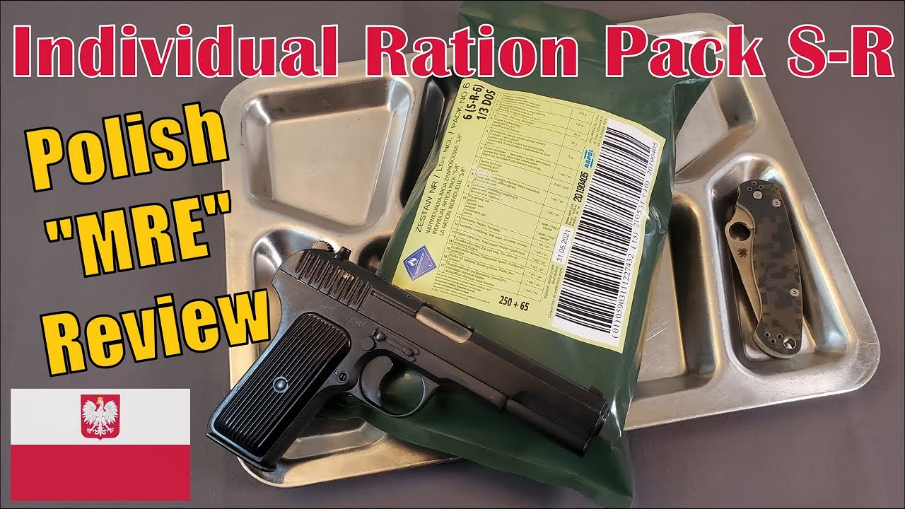 Polish S-R MRE Review | Individual Ration Pack TASTE TEST | Menu 6 ...