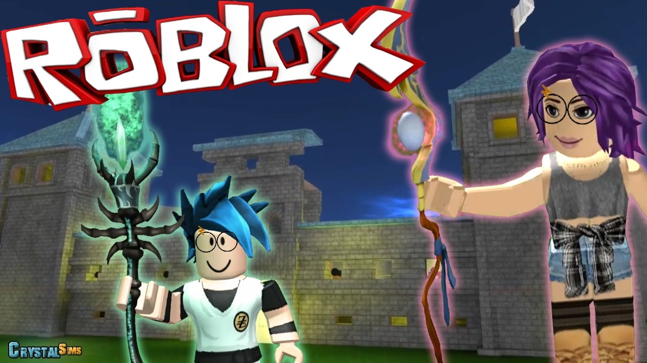 HACEMOS MAGIA | WIZARD TYCOON ROBLOX | CRYSTALSIMS - YouTube