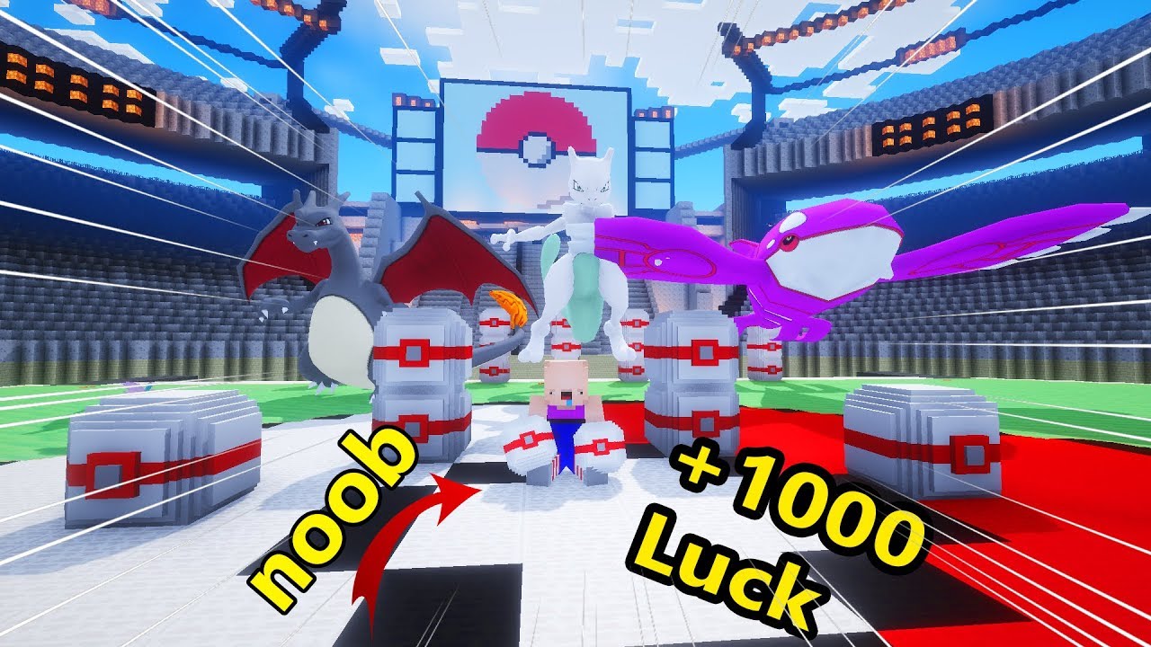 Lucky Poke Block Challenge Đập Premiers Ball Max Luck và dẫn Noob Xem ...