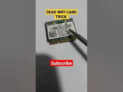 How To Repair Laptop WiFi Card | Laptop WiFi Card No Signal Repair ...