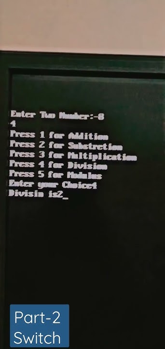 Computer Classesall Basic😮course And Complete Programing👀c Switch Case Part 2 Add Sub Mult Div