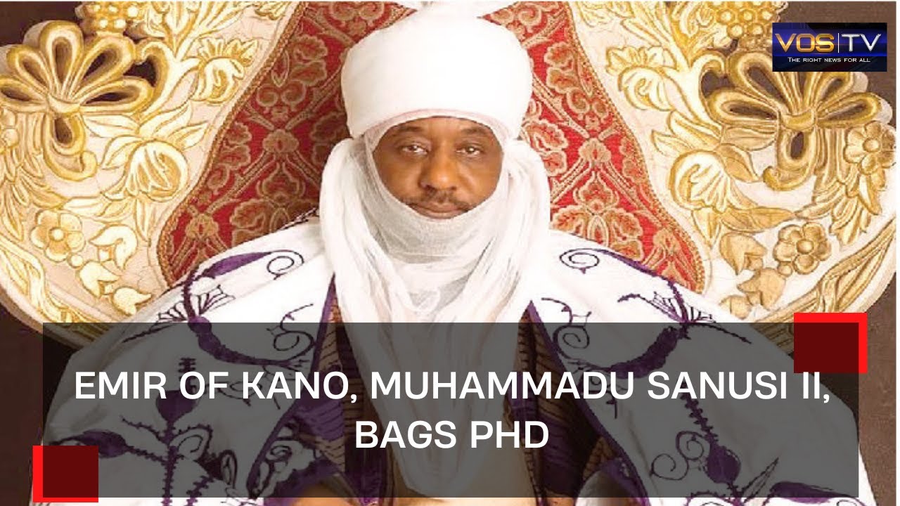 Emir of Kano, Muhammadu Sanusi II, bags PhD - YouTube