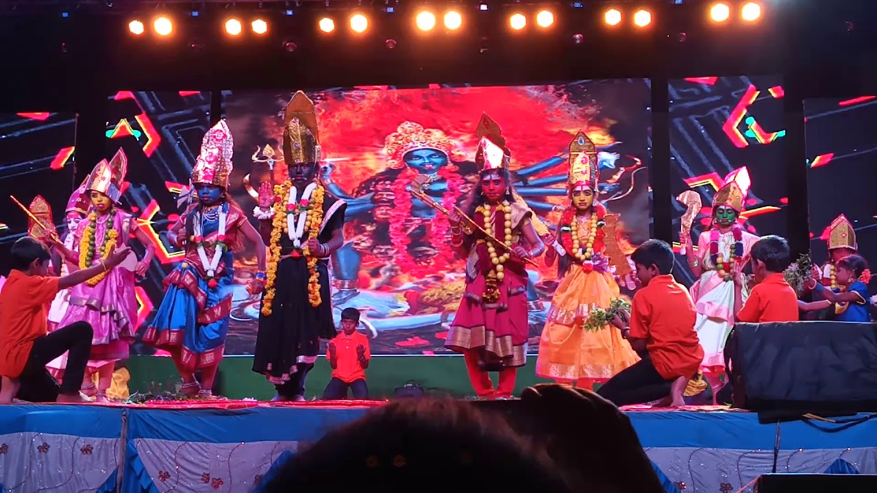 Mahakali song dance vivekanand School day program - YouTube