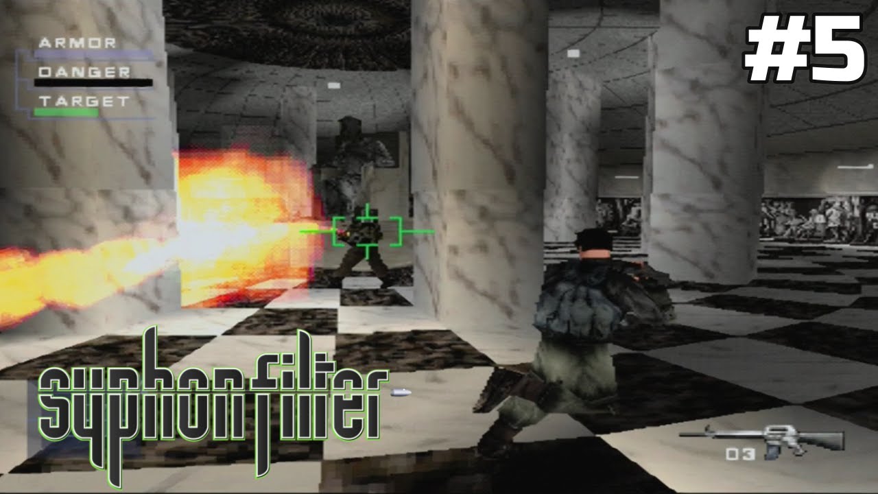 Syphon Filter (PS1) Walkthrough Part 5 Freedom Memorial - YouTube