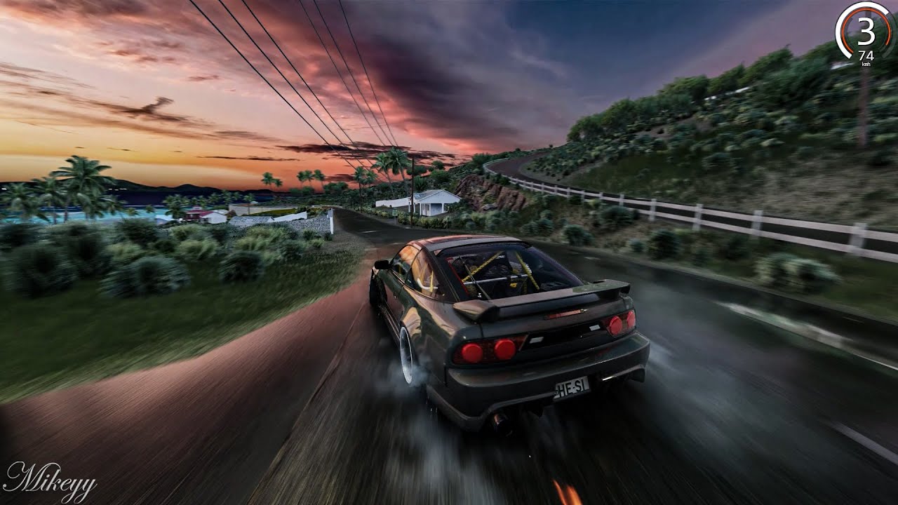 Sileighty Pacific Drift w/ MAX Pure Graphics - Assetto Corsa - YouTube