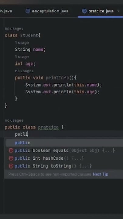 Object Oriented Concept | JAVA Tutorial | CodeWithPritom #shorts - YouTube