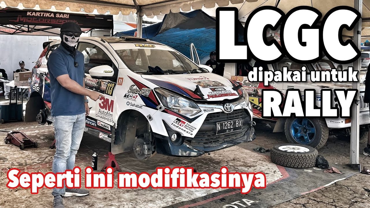 Modifikasi Toyota Agya untuk Reli lebih murah dari modifikasi Ayla ...