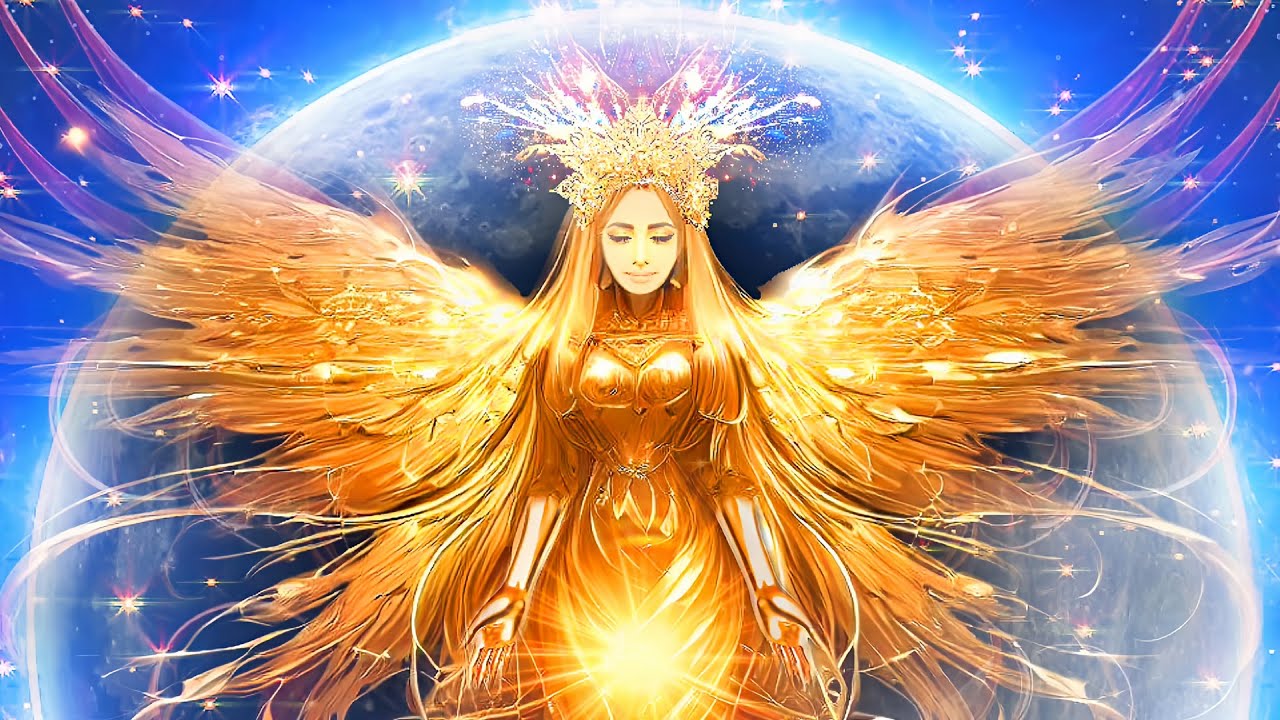 Meditation | Divine healing | Attract Abundance and Good Luck | Moon ...