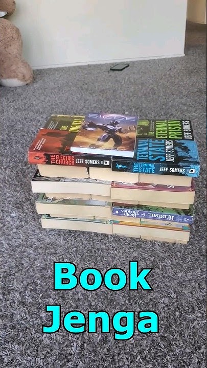 Book Jenga - YouTube