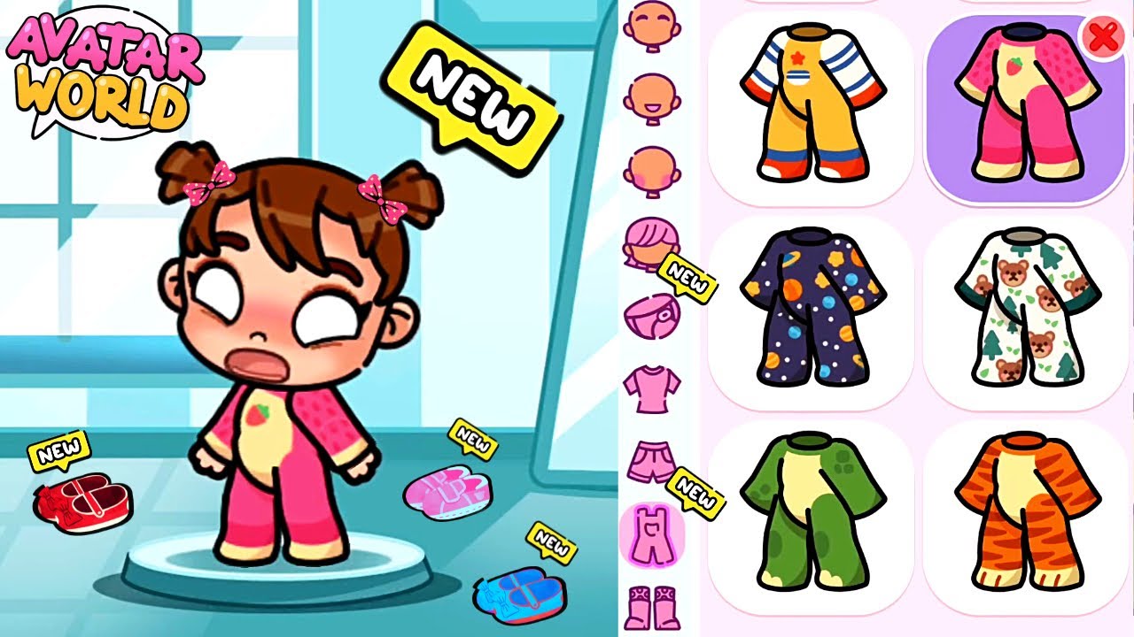 CHEGOU!! NOVAS ROUPINHAS DE BEBÊS NO AVATAR WORLD!! - YouTube