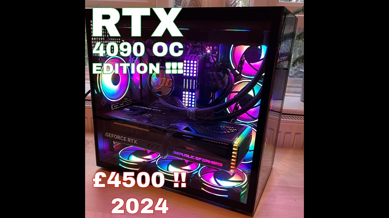 Building a BEAST Gaming Pc 2024 , RTX 4090 OC , AMD Ryzen 9 7950X3D ...