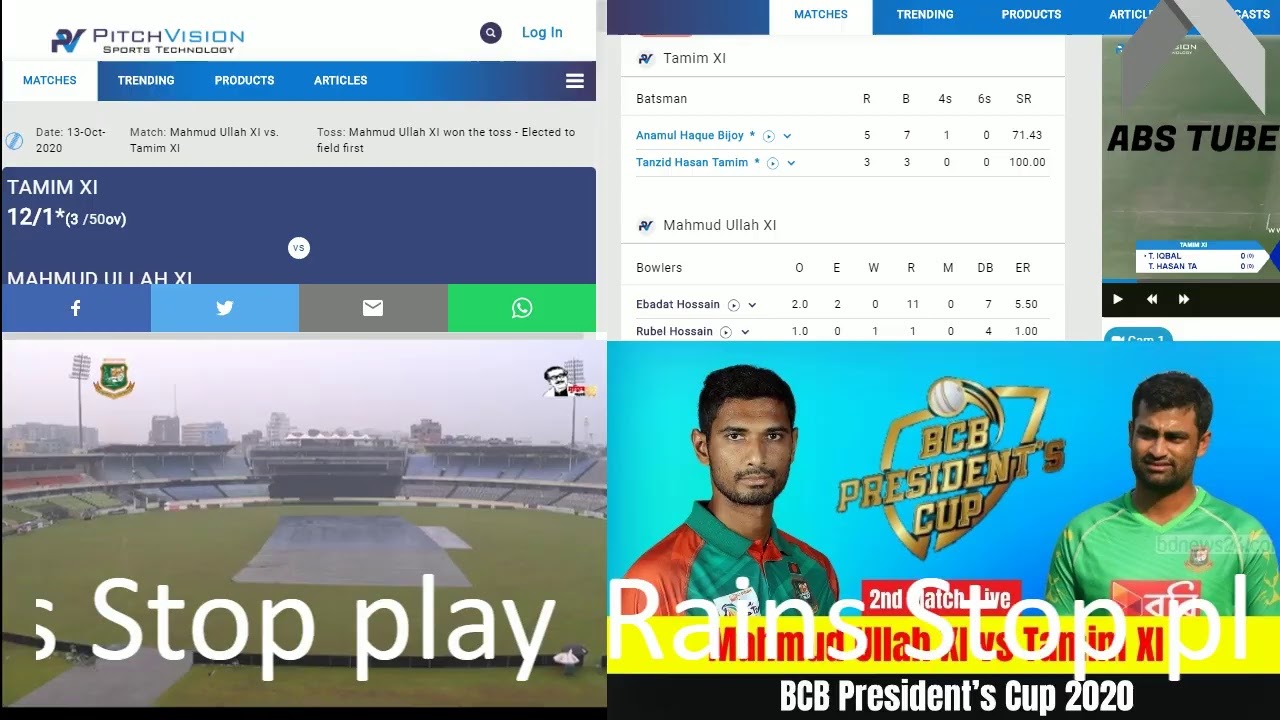 BCB President cup 2020 - YouTube