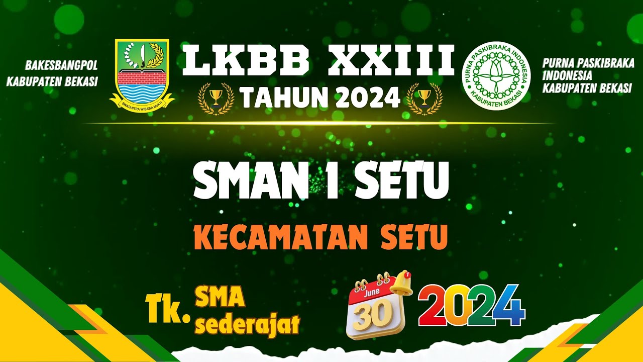 SMAN 1 SETU - YouTube
