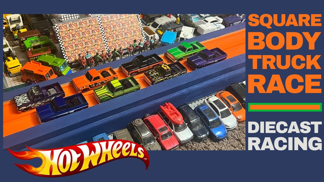 Hot Wheels Truck Racing | Hot Wheels Square Body Diecast Racing | Kmart ...