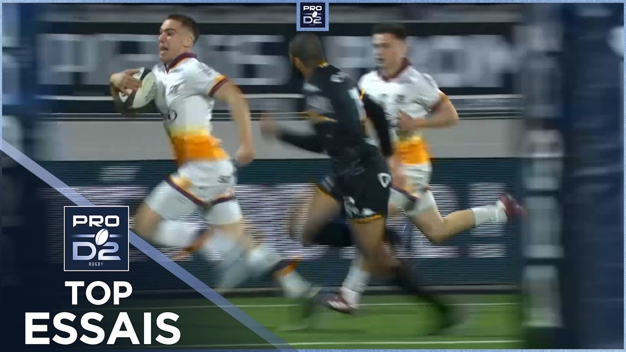 TOP Essais de la J21 – PRO D2 – Saison 2024-2025 - YouTube