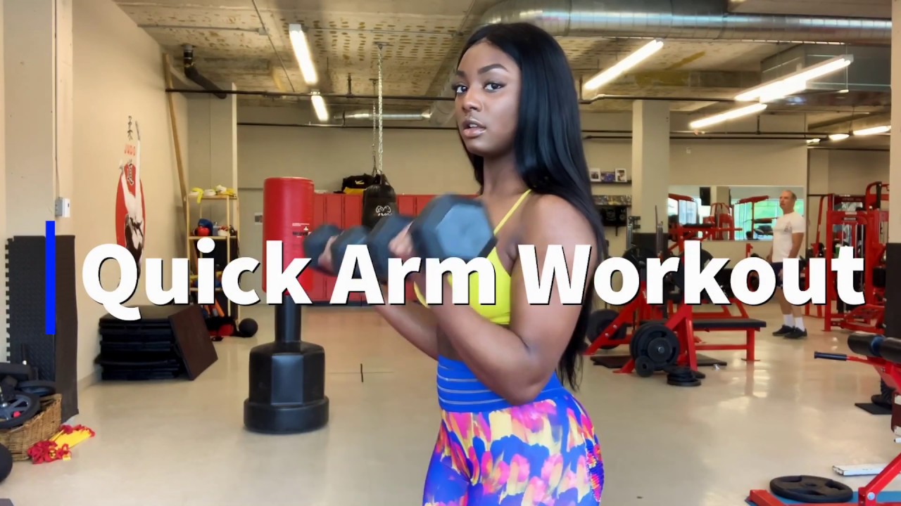 Quick & Easy Arm Workout - YouTube